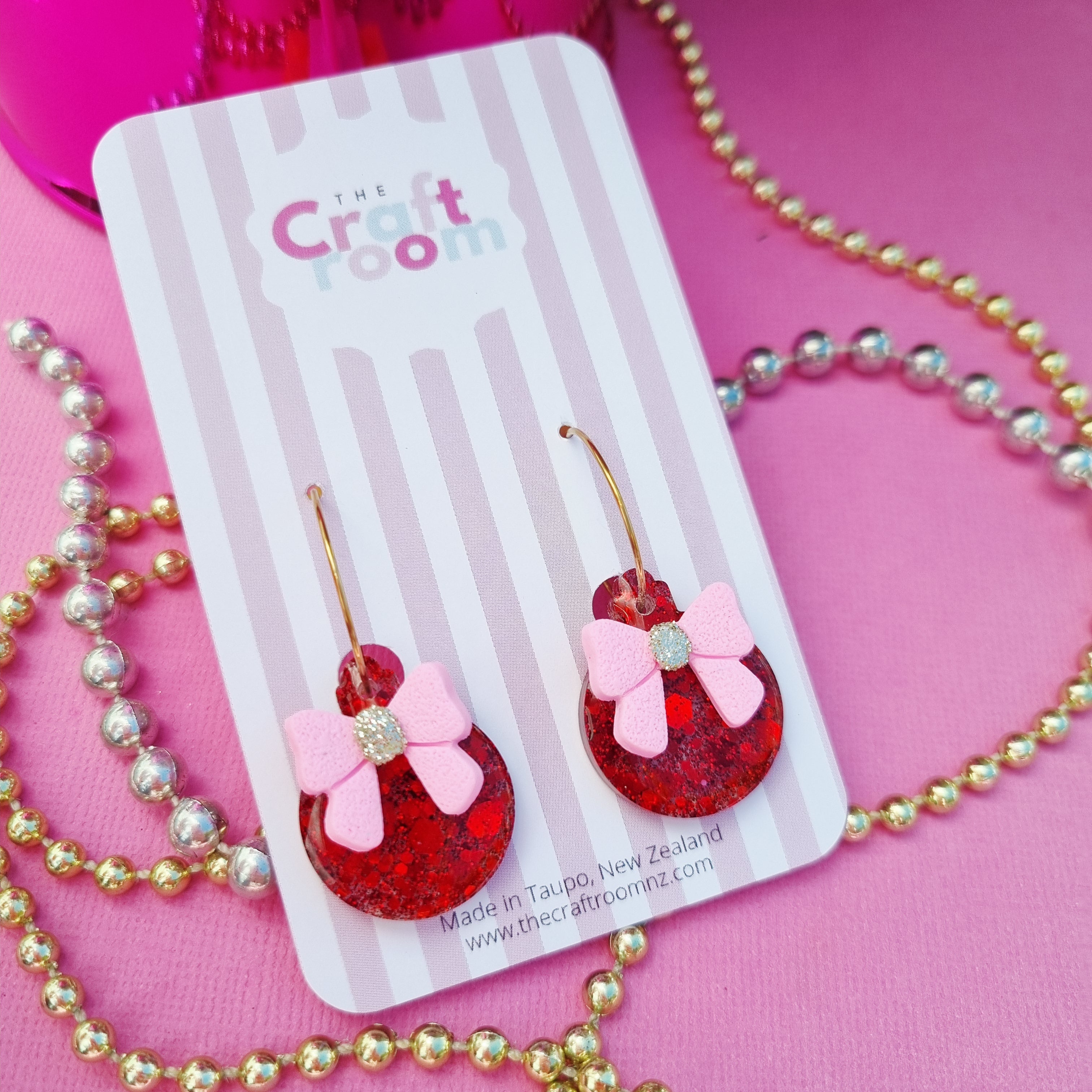 Bauble hoop – thecraftroomnz